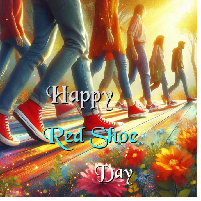 Copy of Joyful Red Shoes Day Instagram Post | PosterMyWall