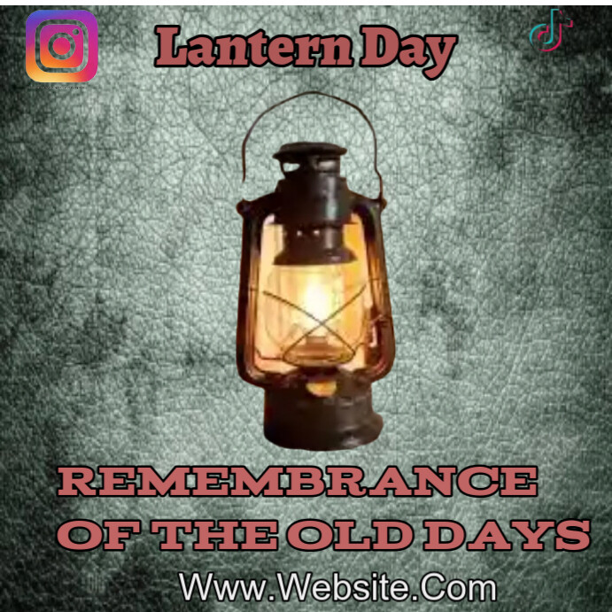 Joyful Remembering The Old Days Instagram Post Template | PosterMyWall