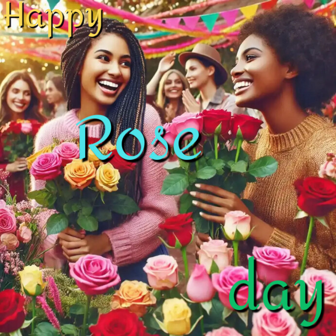Copy of Joyful Rose Day Instagram Post | PosterMyWall