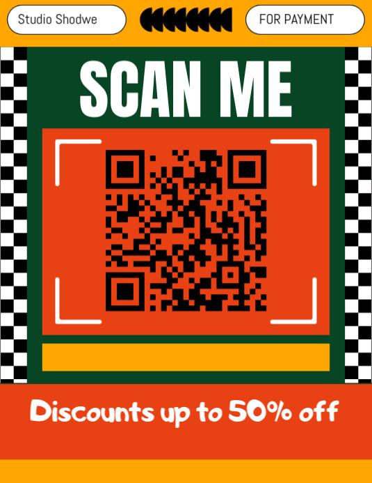 Joyful Scan Me Flyer (us Letter) Template | PosterMyWall