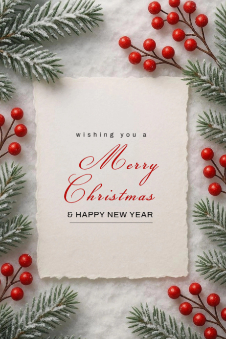 Joyful Season Greetings Banner 4' × 6' Template | PosterMyWall