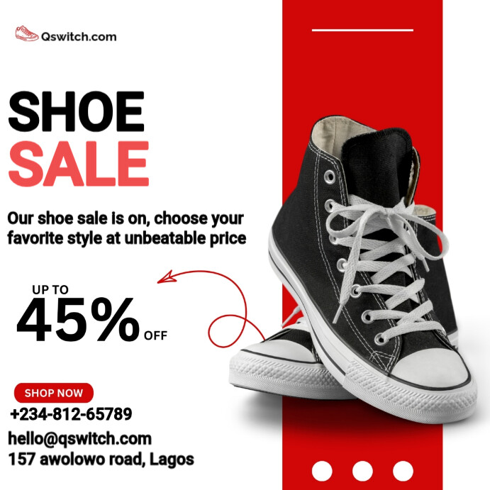 Joyful Shoe Instagram Post Template | PosterMyWall