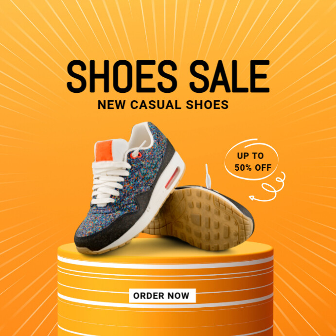 Joyful Shoes Instagram Post Template | PosterMyWall