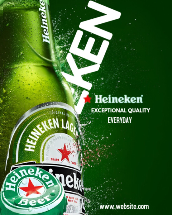 Joyful Social Media Advert Heineken By Rukky Instagram Portrait ...