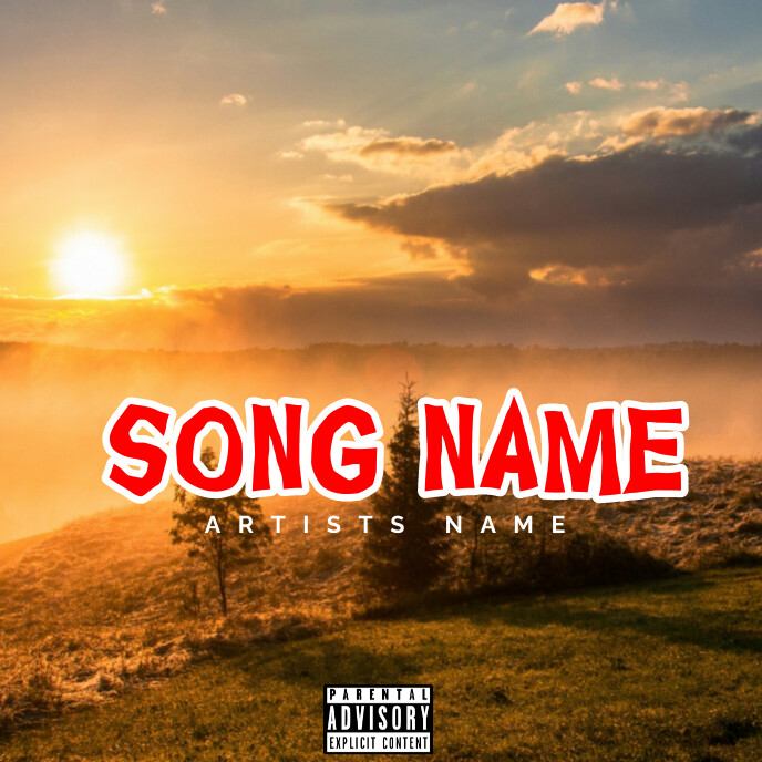 Joyful Song Al Album Cover Template | PosterMyWall