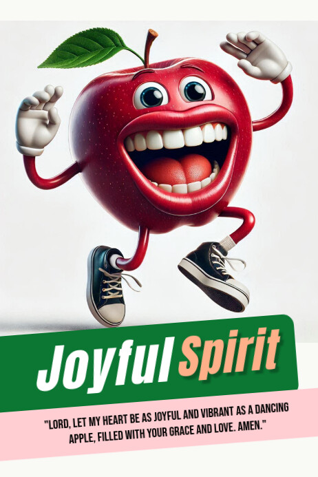 Plantilla de Joyful spirit | PosterMyWall