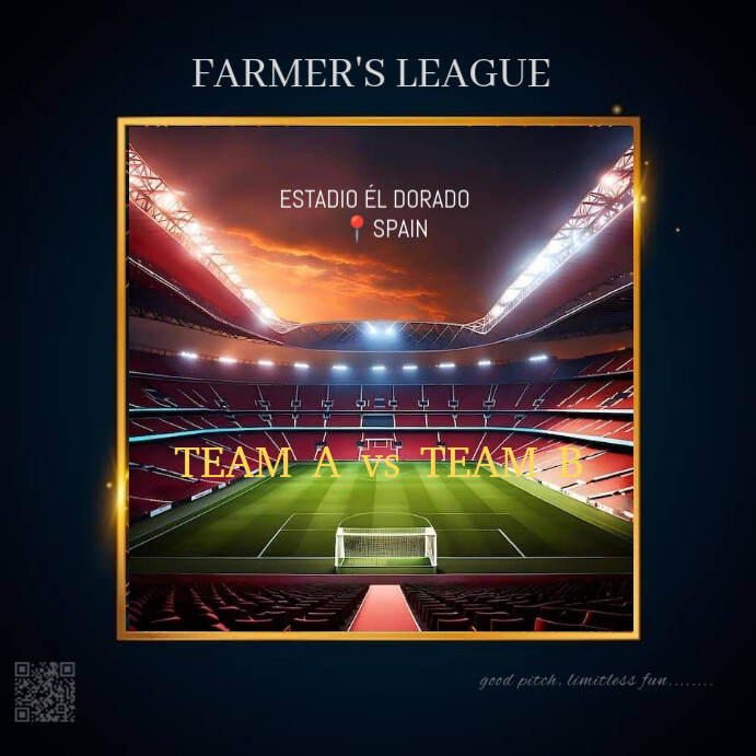 Joyful Sports Event Design Instagram Post Template | PosterMyWall