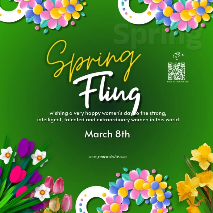 Modèle Hello Spring Instagram Post | PosterMyWall