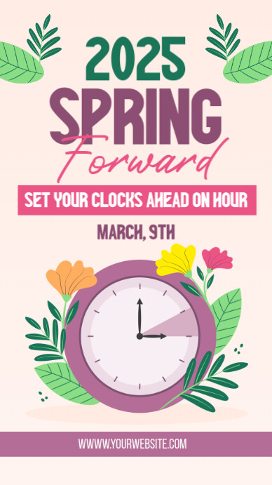 Copy of Joyful Spring Forward Campaign Poster Instagram Story ...