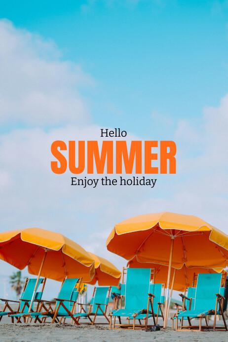 Joyful Summer Poster Template | PosterMyWall