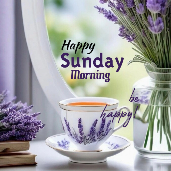 Plantilla de Joyful Sunday Morning Instagram Post | PosterMyWall