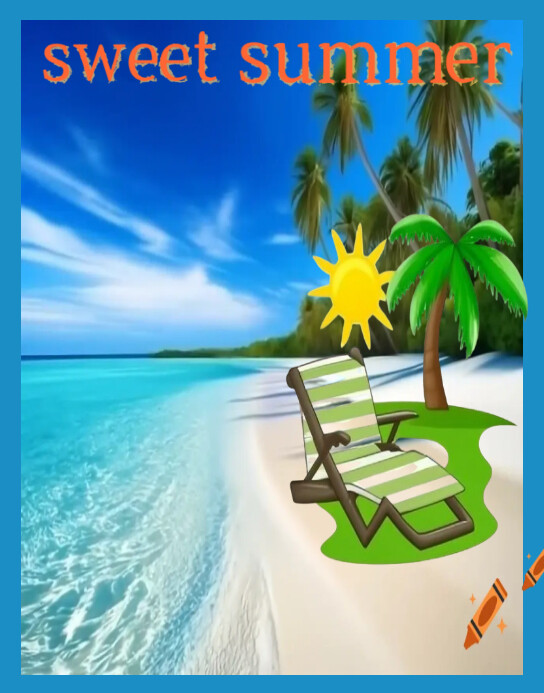 Joyful Sweet Summer Poster/wallboard Template | PosterMyWall