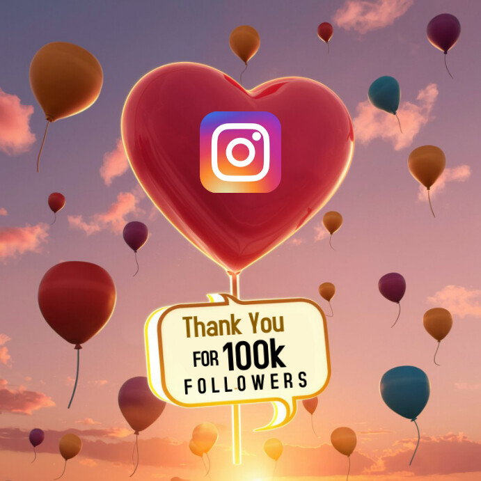 Joyful Thank You Poster Instagram Post custom Template | PosterMyWall