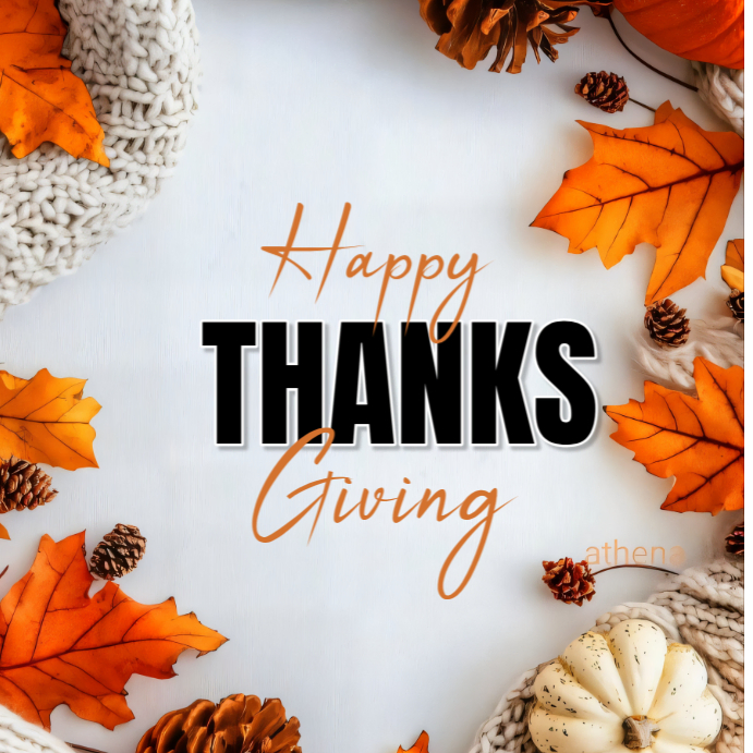 Joyful Thanks Giving Design Instagram Post Template | PosterMyWall