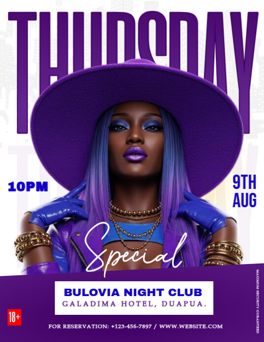 Copy of Joyful Thursday Special Flyer (us Letter) | PosterMyWall
