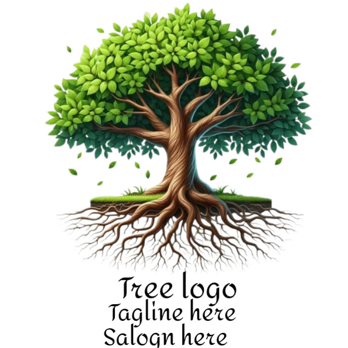 Plantilla de Joyful Tree Logo | PosterMyWall
