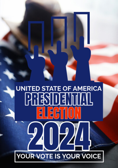 Joyful Us Election Day Event Flyer A4 Template | PosterMyWall