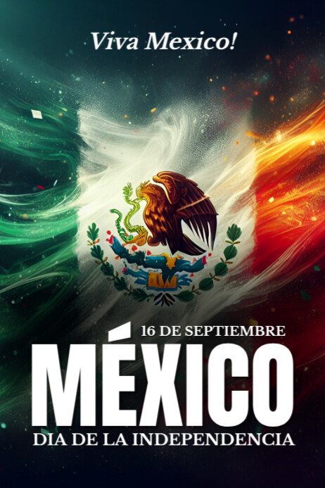 Joyful Viva Mexico Independence Day Template Poster | PosterMyWall