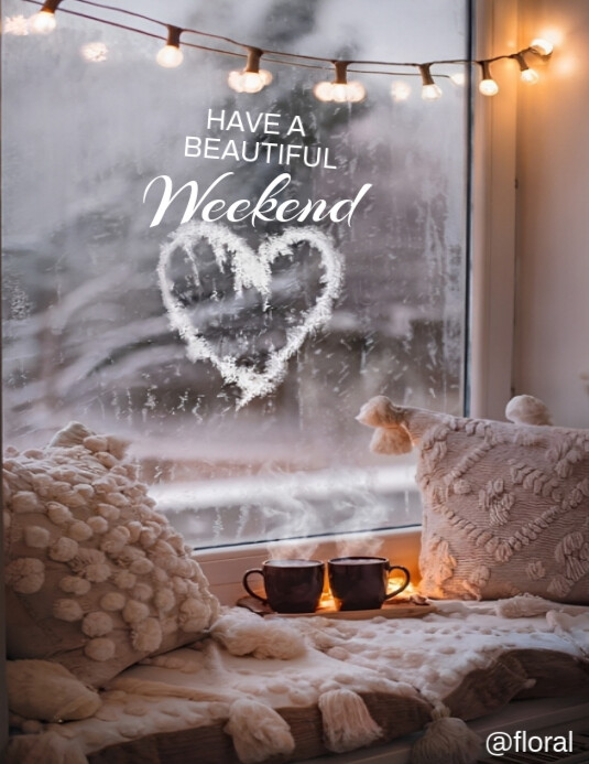 Copy of Joyful Weekend Greetings Flyer (us Letter) | PosterMyWall