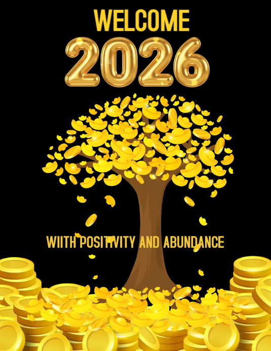 Plantilla de Joyful Welcome 2026 Flyer (us Letter), 2026, | PosterMyWall