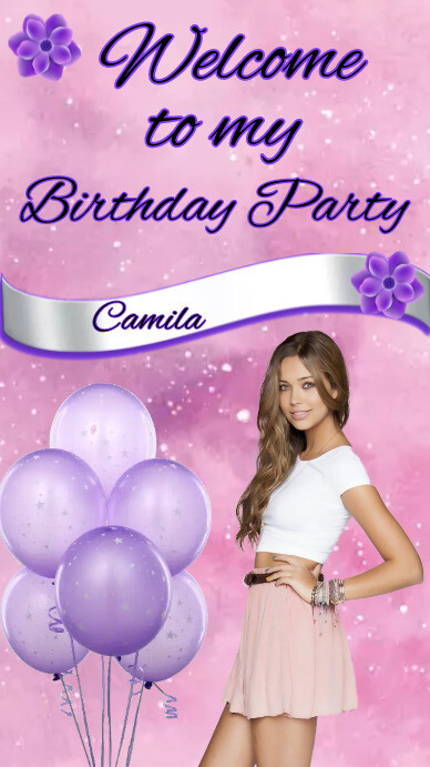 Birthday Party Invitation Template | PosterMyWall