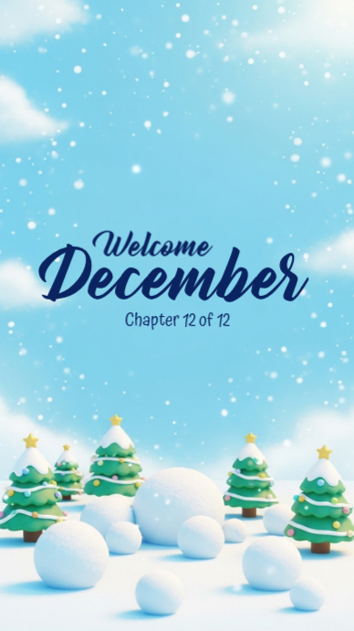 Plantilla de Joyful Welcome December Snow Instagram Story | PosterMyWall