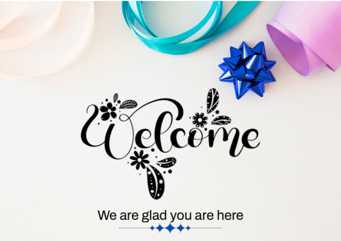 Joyful Welcome Flyer A4 Template | PosterMyWall