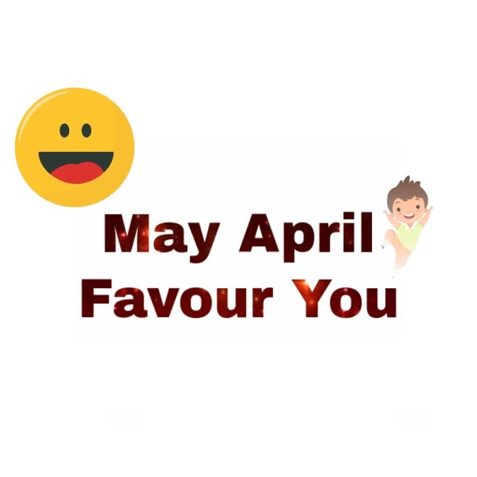 Joyful Welcome To April Instagram Post Template | PosterMyWall