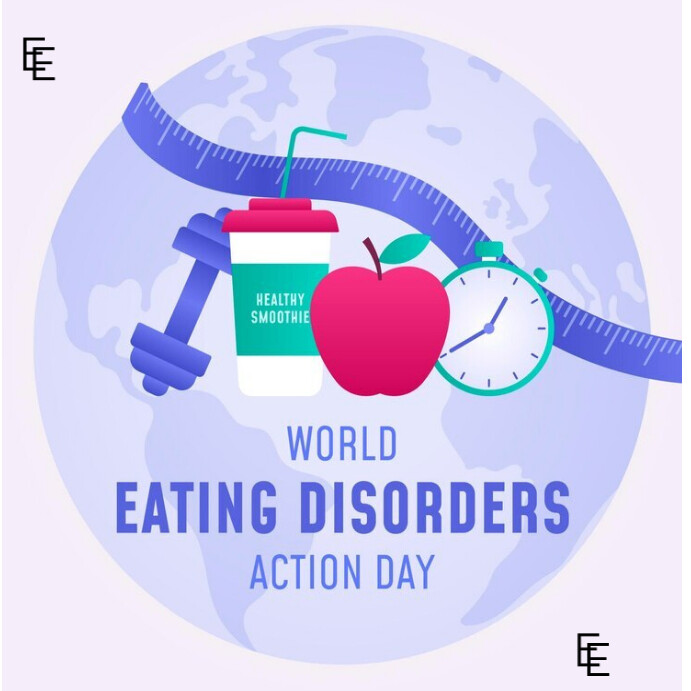 Copy of Joyful World Eating Disorder Dat Instagram Post | PosterMyWall