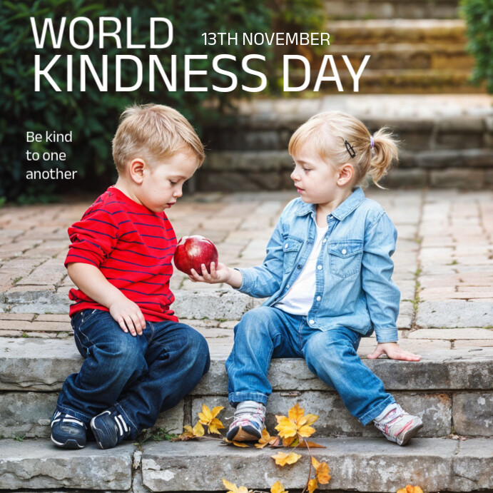Copy of Joyful World Kindness Day Instagram Post | PosterMyWall