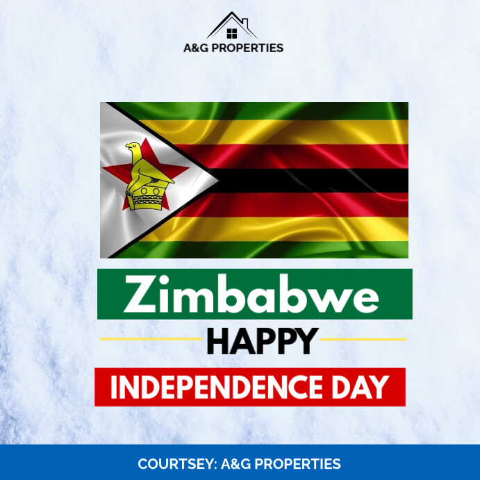Copy of Joyful Zimbabwe Independence Day Instagram Post | PosterMyWall