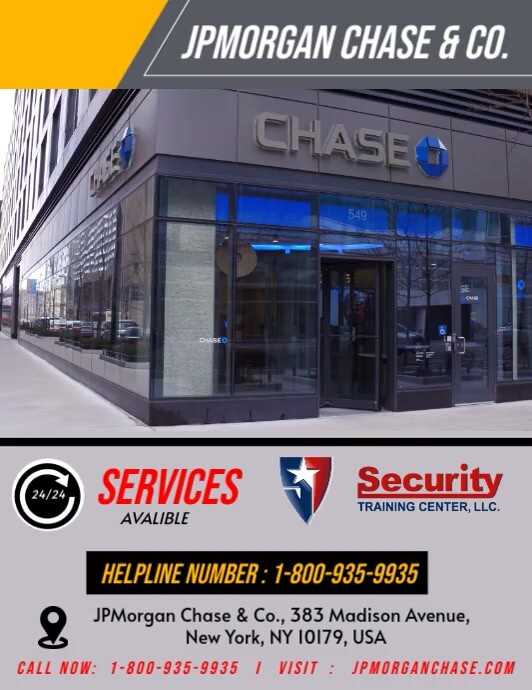 JPMorgan Chase & Co bank flyer Template | PosterMyWall