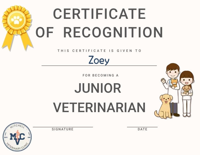 JR VET RECOGNITION Template | PosterMyWall