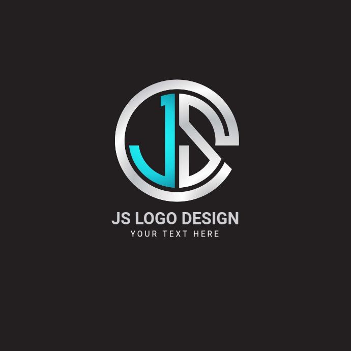 JS LOGO DESIGN Template | PosterMyWall