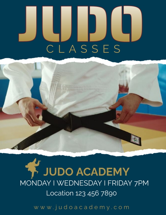 Copy of Judo flyer | PosterMyWall