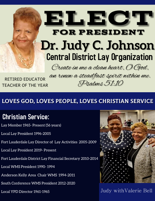 Judy Johnson Lay Flyer 1 Template | PosterMyWall