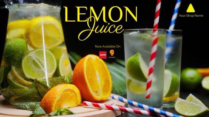 Copy of Juice centre video Ad | PosterMyWall