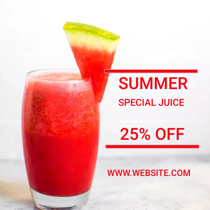Juice Instagram Post Template | PosterMyWall