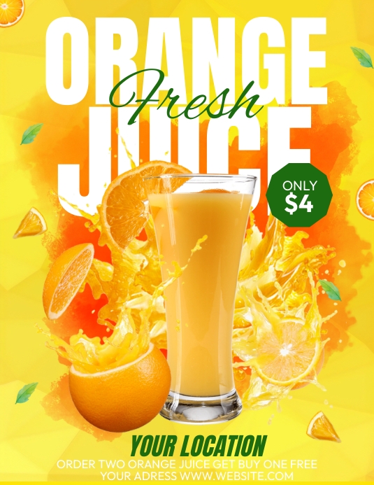 Copy of Juice poster | PosterMyWall