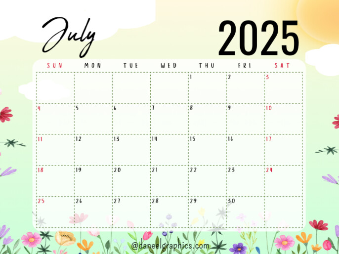 July Template | PosterMyWall