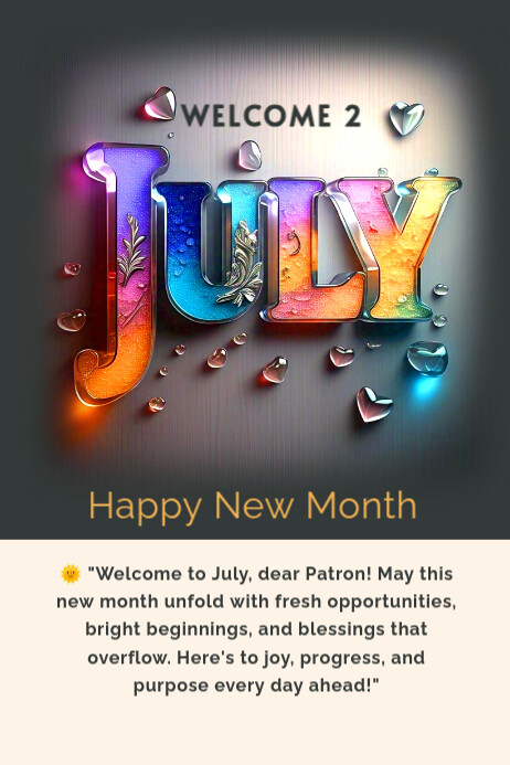 July Template | PosterMyWall