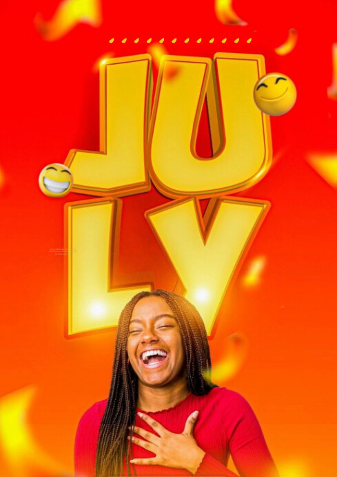 Plantilla de July | PosterMyWall