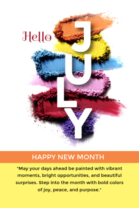 July Template | PosterMyWall
