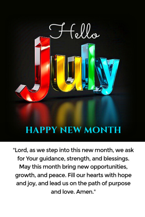 July Template | PosterMyWall