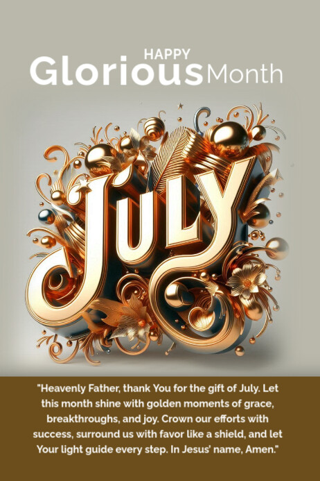 July Template | PosterMyWall