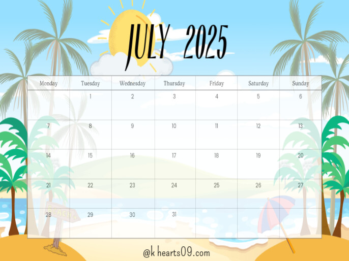 July Template | PosterMyWall