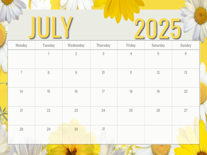July Template | PosterMyWall