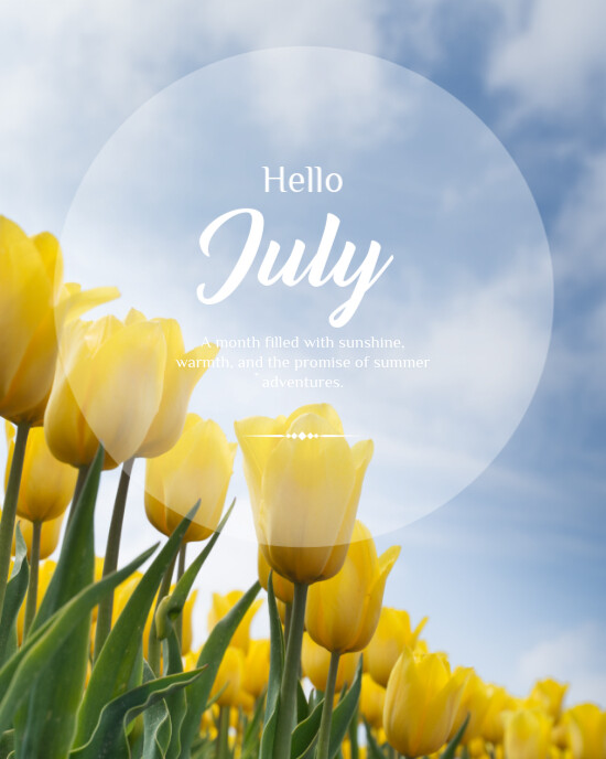 july Template | PosterMyWall