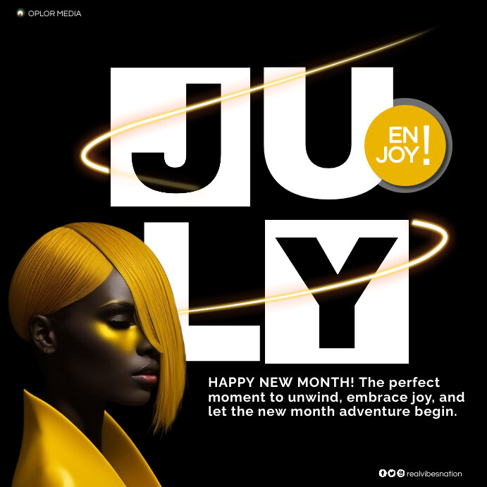 july Template | PosterMyWall