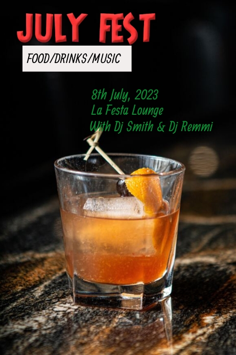 july fest poster Template | PosterMyWall